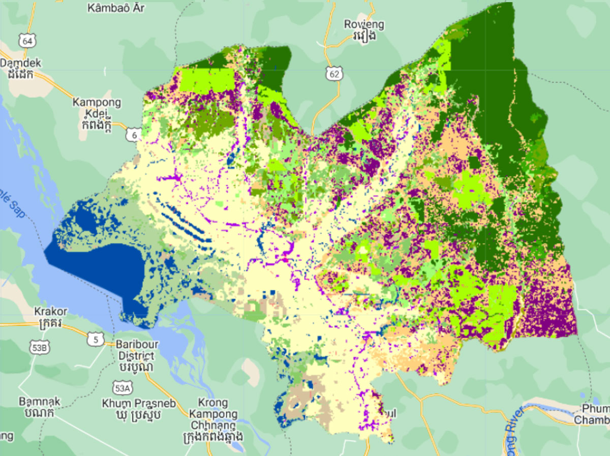 Neural Network Crop Mapping in Cambodia - SIG - Spatial Informatics Group