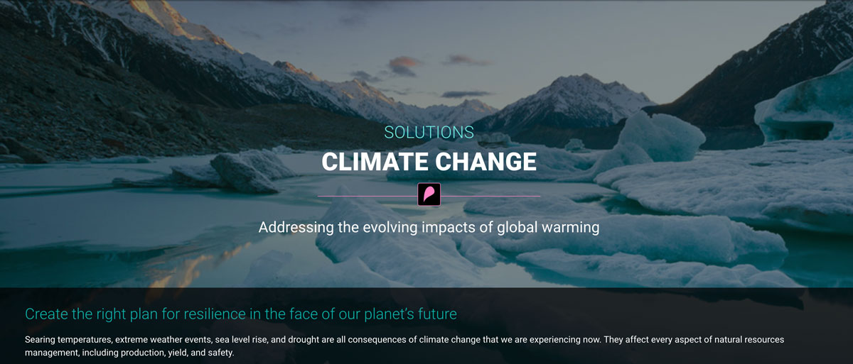 Solutions Climate Change - SIG - Spatial Informatics Group