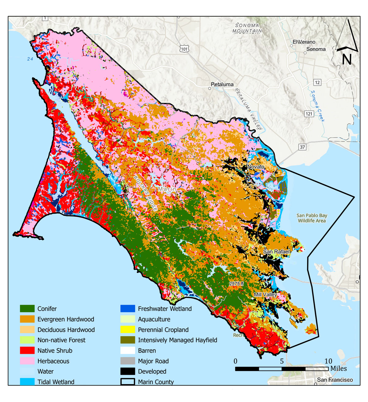 Marin Jurisdictional Carbon Accounting - SIG - Spatial Informatics Group
