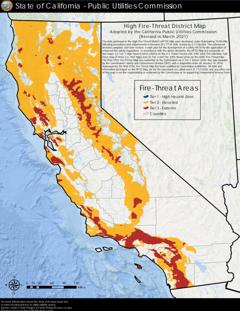 Assessing Extreme Fire Risk In California - SIG - Spatial Informatics Group