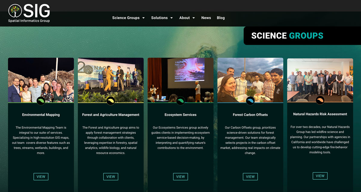 Science Groups Archives - SIG - Spatial Informatics Group