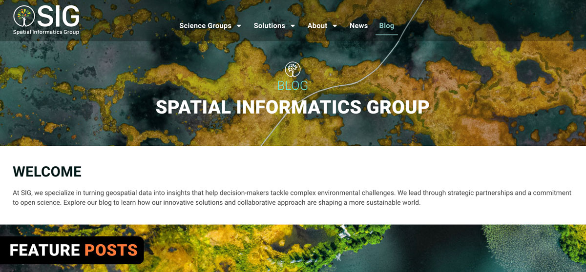 Feature Blog post Archives - SIG - Spatial Informatics Group